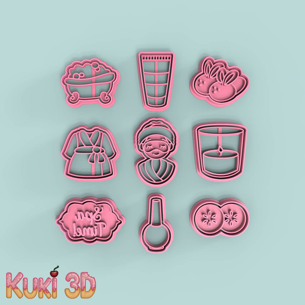 Set Spa 5cm - Kuki3D
