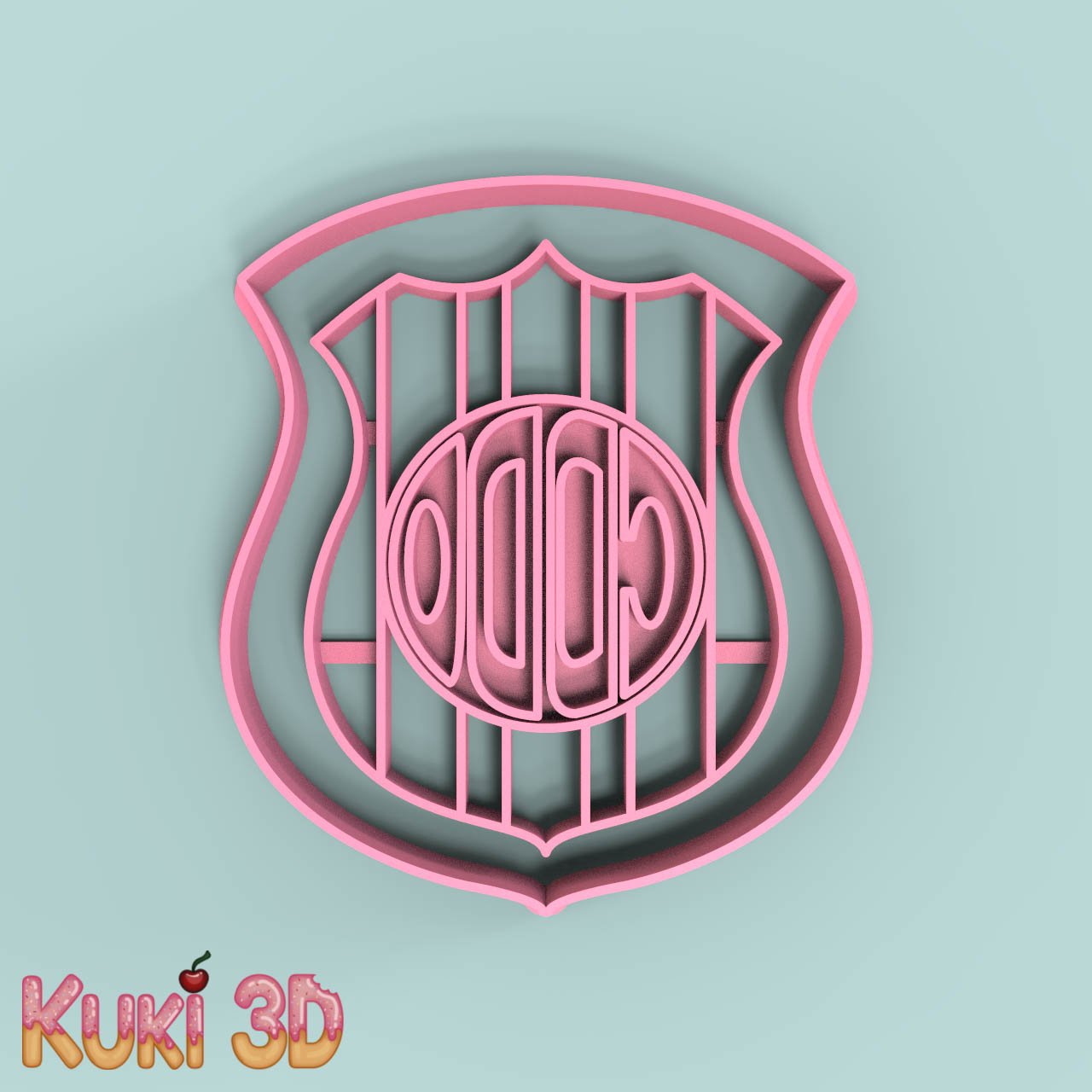 Escudo Entre Ríos 8cm - Kuki3D