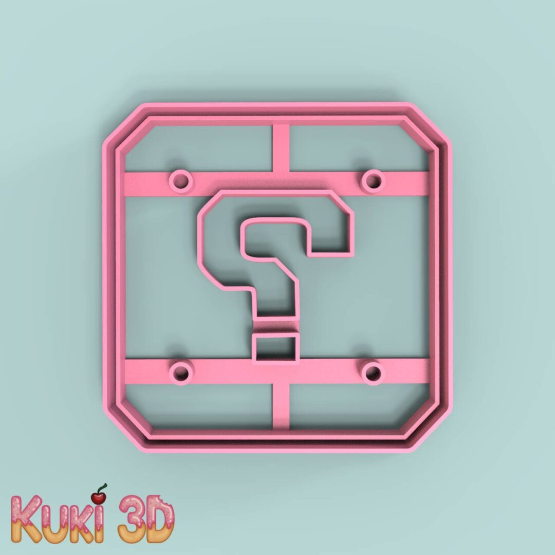 Cubo ” Mario Bros ” 8cm – Kuki3D