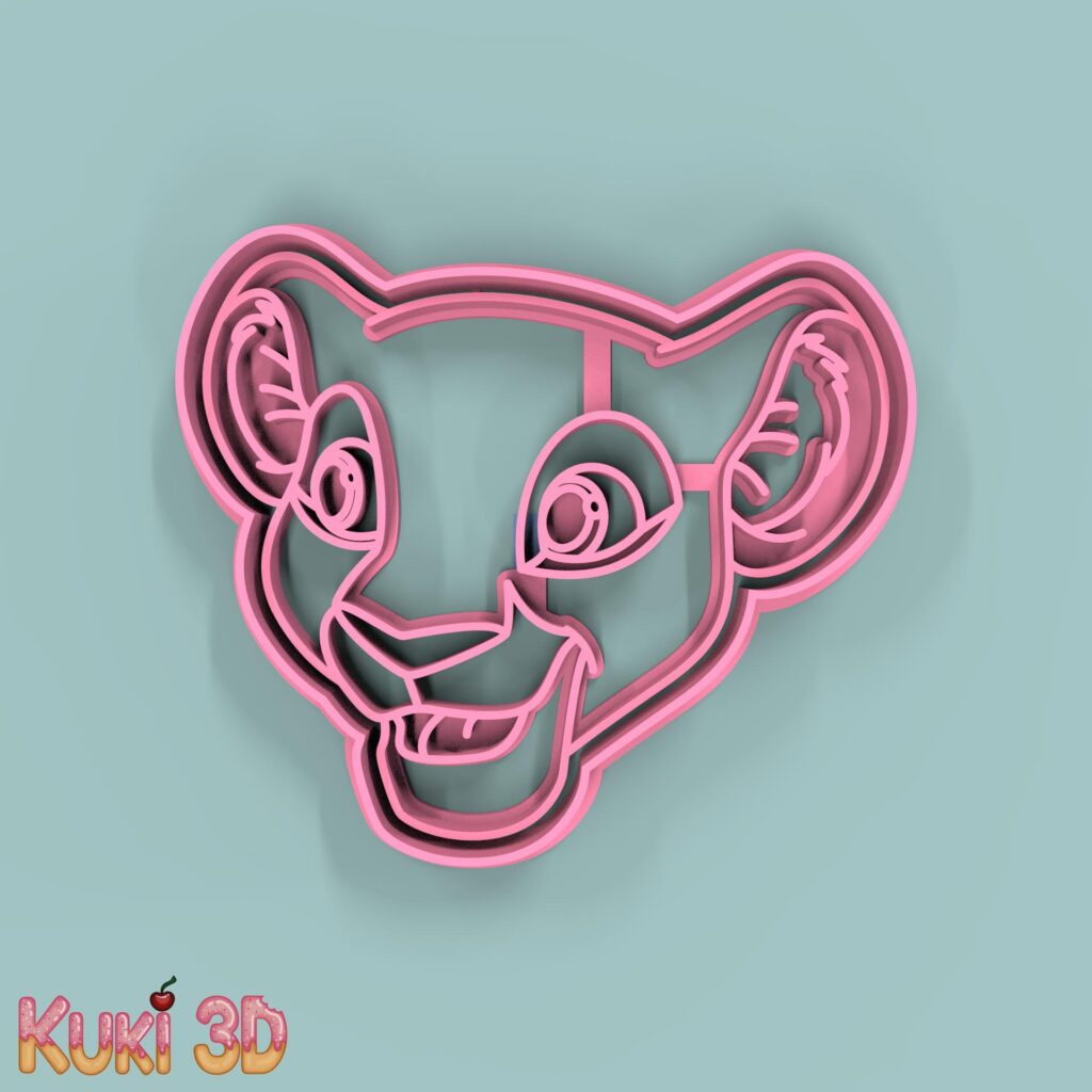 Nala Rey León 8,5cm - Kuki3D