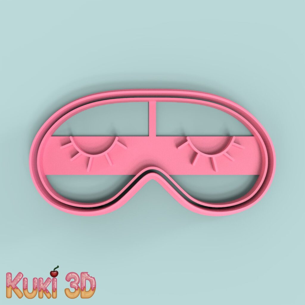 Antifaz Spa 9cm – Kuki3D