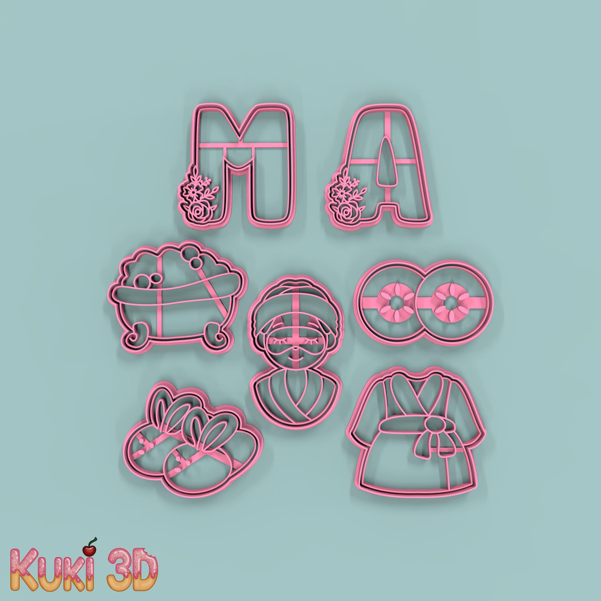 Mamá Spa 9cm – Kuki3D