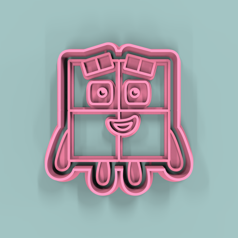 Number Block 4 - Kuki3D