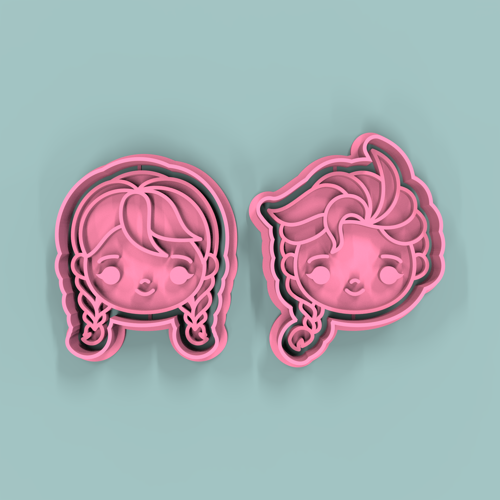 Elsa y Ana 5cm – Kuki3D