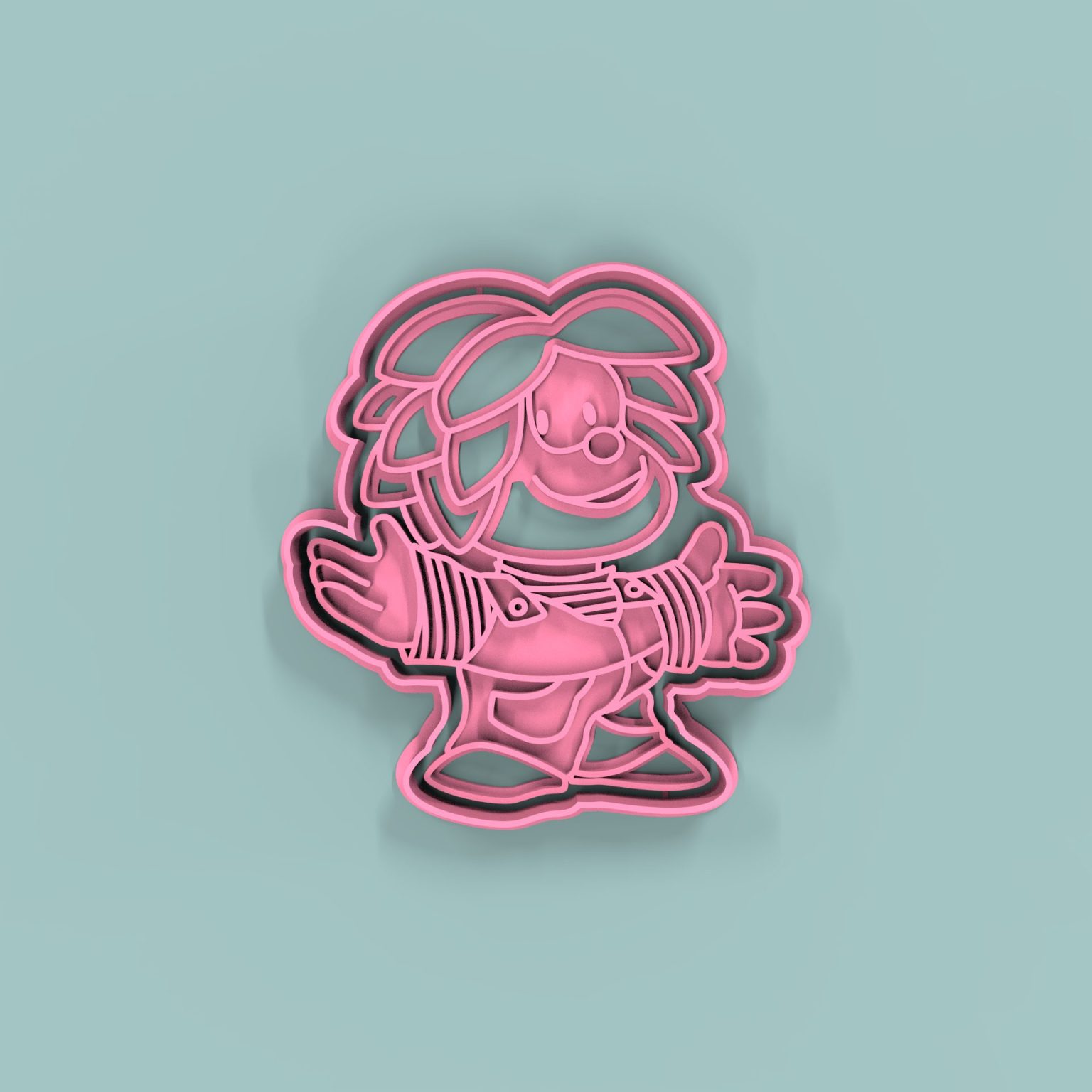 Manolito Mafalda 10cm – Kuki3D